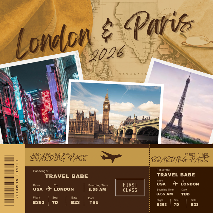 London & Paris Babes – TravelBabes